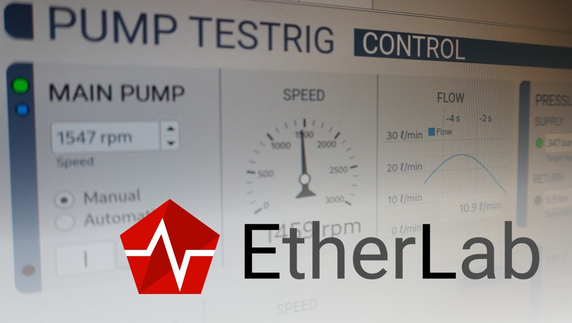 Testmanager - Visualisation Software for EtherLab